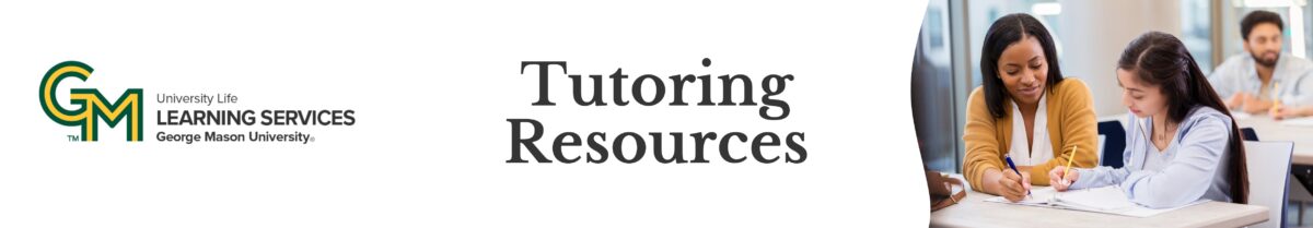 Tutoring Resources – Learning Services